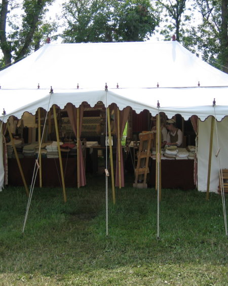 Rectangular Marquee Medieval Style Replica Tent For Sale