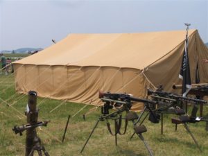 World War II Historically Accurate German Troop Tent