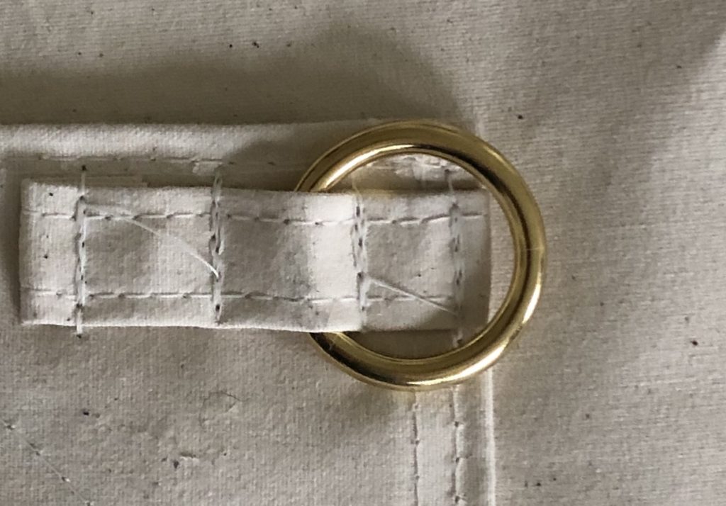 Brass Rings for Tents - 1 1/2" Diameter Brass Rings for Period Tents